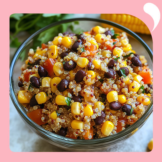 Microwave Mug Quinoa Salad – Comfee’