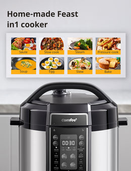 6 Qt Electric Pressure Cooker - Comfee – Comfee’