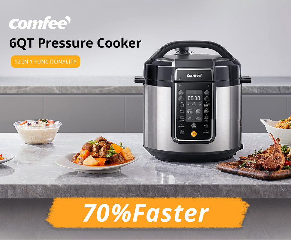 6 Qt Electric Pressure Cooker - Comfee – Comfee’
