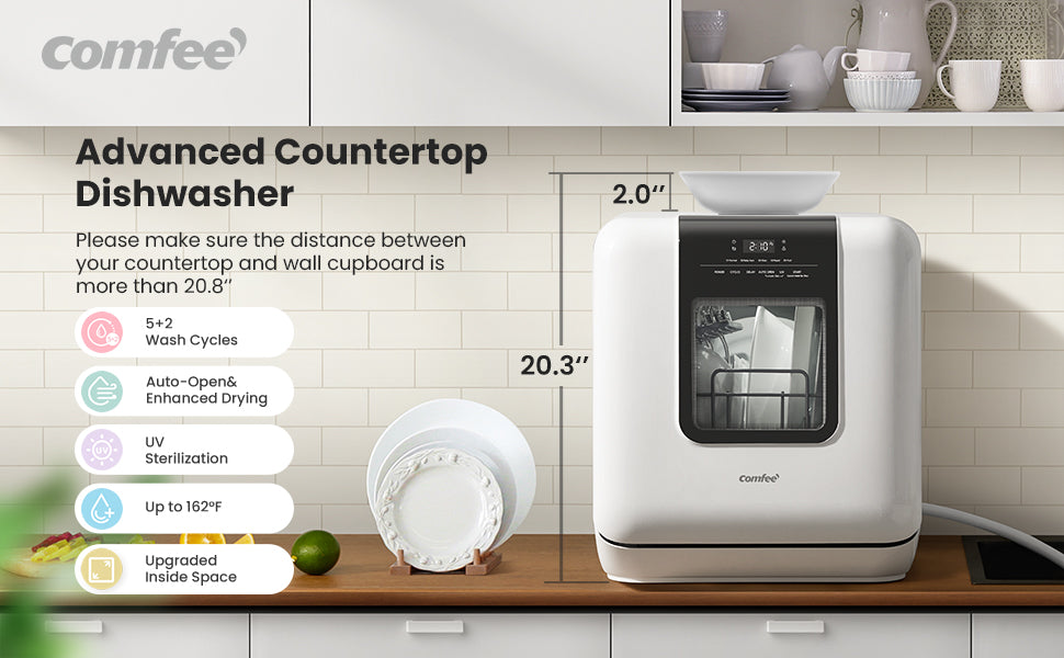 6L Portable Countertop Mini Dishwasher - Comfee – Comfee’