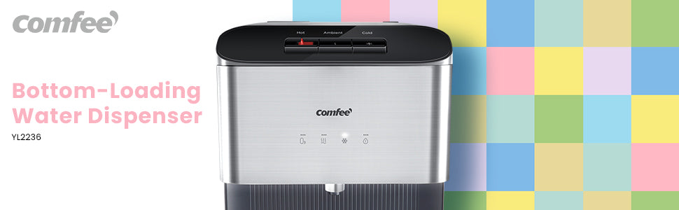 Ozone Self-Cleaning Bottom Loading Water Dispenser - Comfee – Comfee’