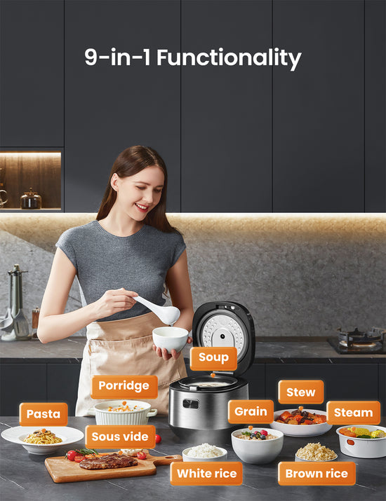 8 Cups Cooked Mini Rice Cooker - Comfee – Comfee’