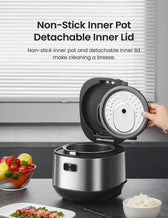 8 Cups Cooked Mini Rice Cooker - Comfee – Comfee’