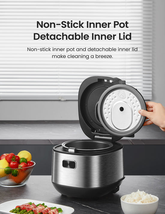 8 Cups Cooked Mini Rice Cooker - Comfee – Comfee’