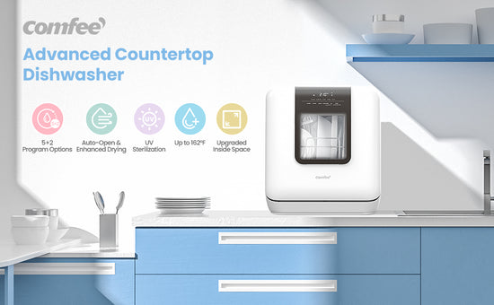 6L Portable Countertop Mini Dishwasher - Comfee – Comfee’