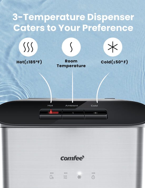 Ozone Self-Cleaning Bottom Loading Water Dispenser - Comfee – Comfee’
