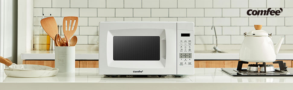Small White Countertop Microwave Oven - Comfee – Comfee’