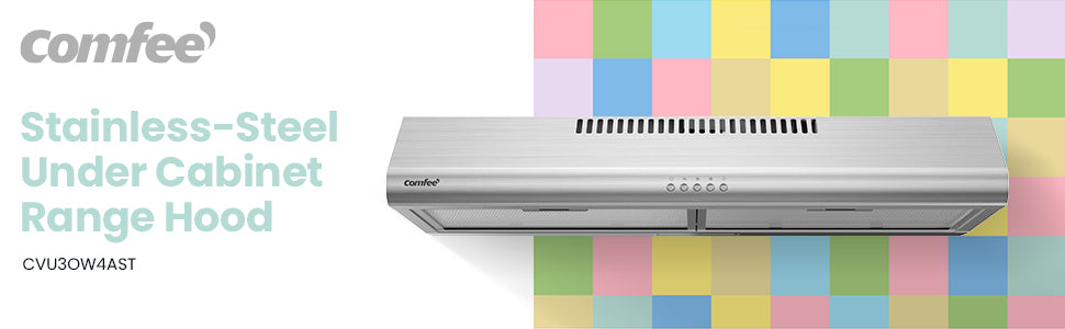 30 Inch Dual Under Cabinet Kitchen Air Vent Hood - Comfee – Comfee’